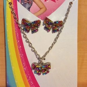 JoJo Siwa | Accessories | Jojo Siwa Necklace Earrings In Rainbow ...